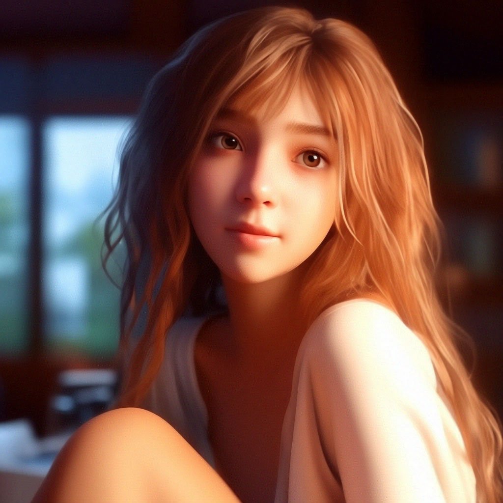 "Anime. Hyperrealism. Hyperdetalization. 4K. 3D. The use of shadows and ...