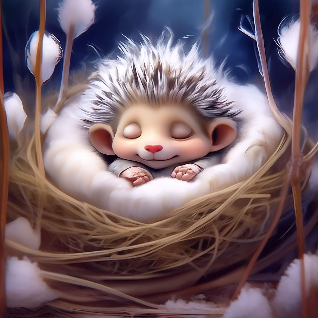 "CALM DOWN Digital painting ,little Funny funny funny cute charming big ...