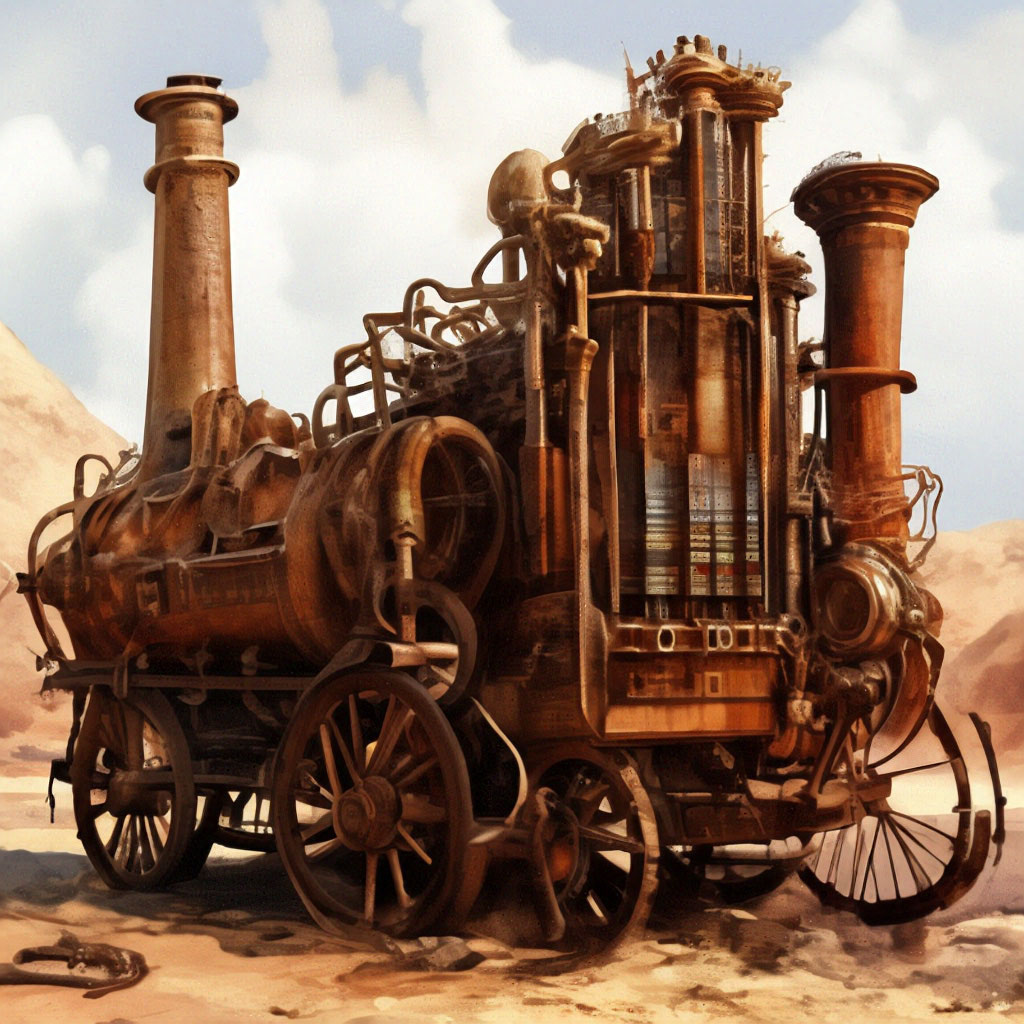 "Watercolour.Huge, Twisted, Rusty,Pipe,Tuba, Crooked,Musical, old brass ...
