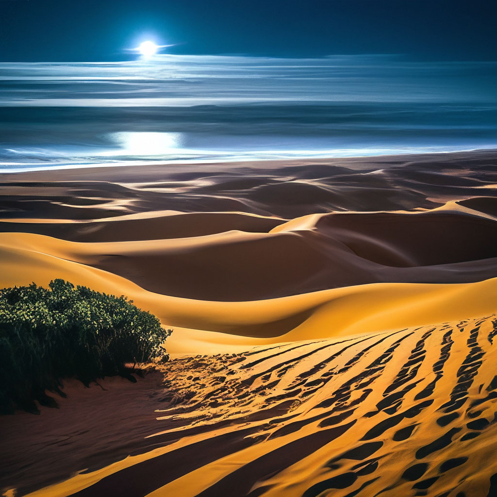 "The Golden Ratio in Morocco. A mystical sandy landscape, endless dunes ...