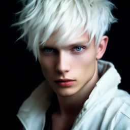 «💕Blue eyes It's very beautiful.with beautiful facial features.handsome ...