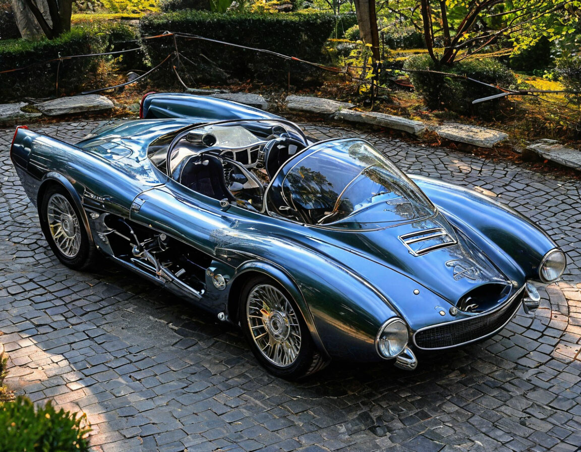 "The mystical car of the future COSMO TRONICS COMBI convertible ...