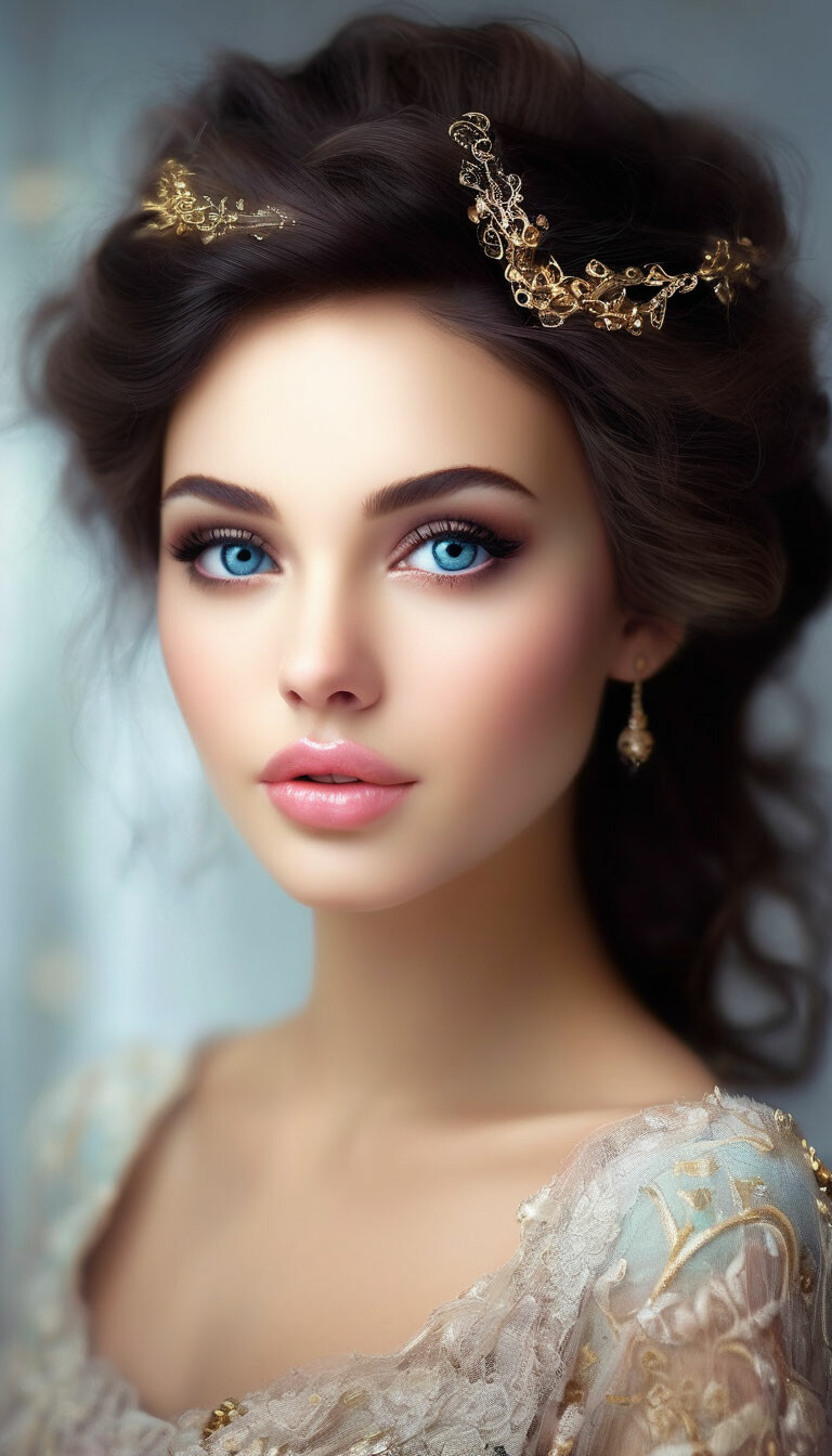 "Beautiful,divinely tremulous,sweet,…" — image created in Shedevrum