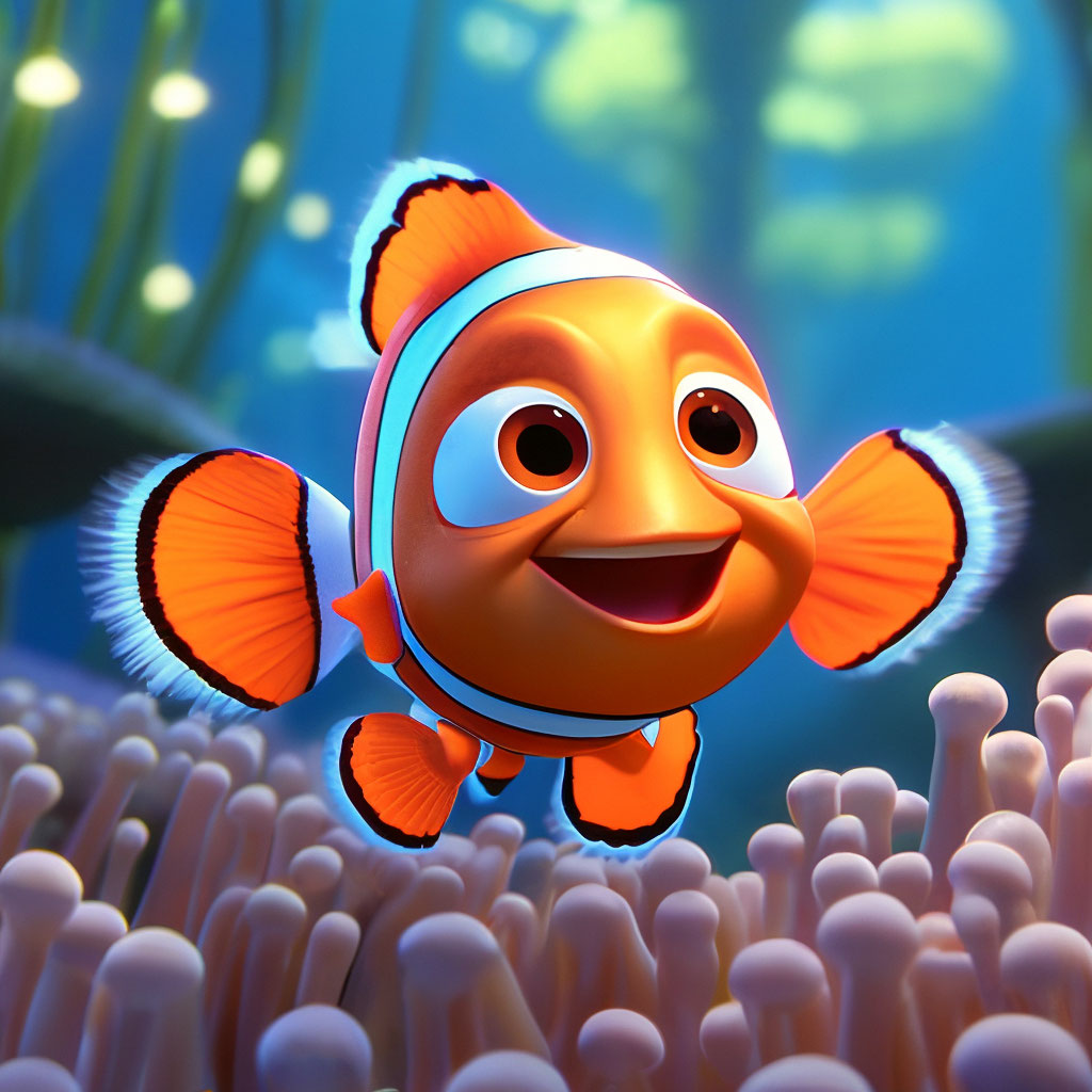 Bebé Pez Payaso Nemo