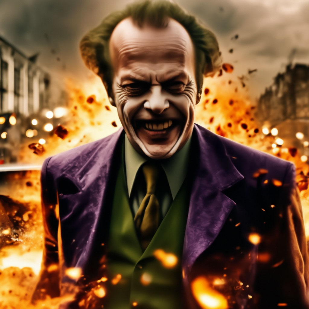 "'Detailed, Dramatic Sky, Atmospheric Cinematic" Jack Nicholson as the ...