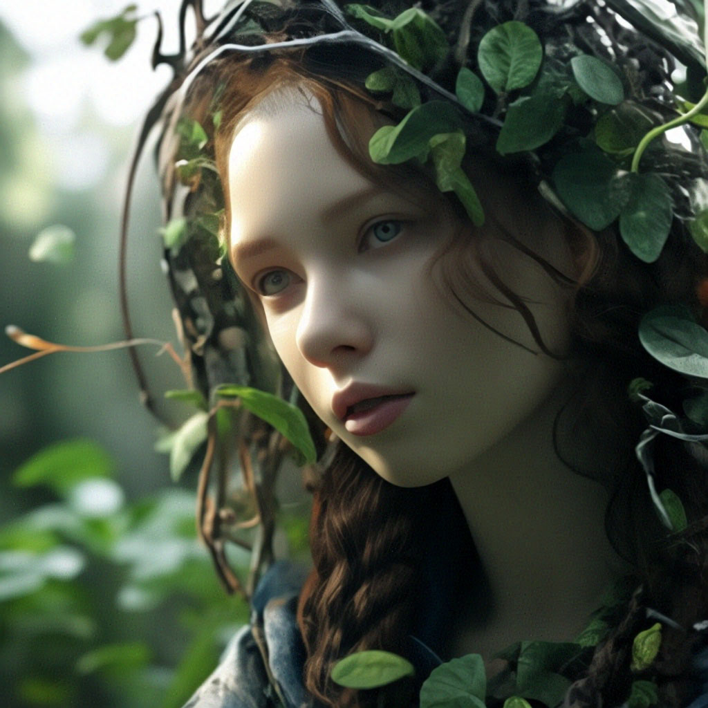 "Youth of Russia frame depth and pantone colors, megagraphics, bionic ...