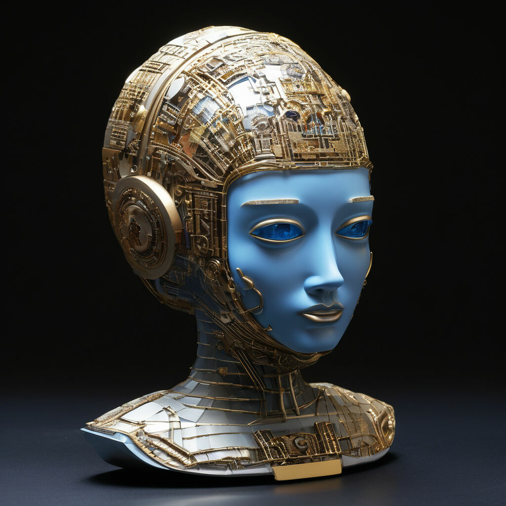 "A super smart biocomputer capable of …" — image created in Shedevrum