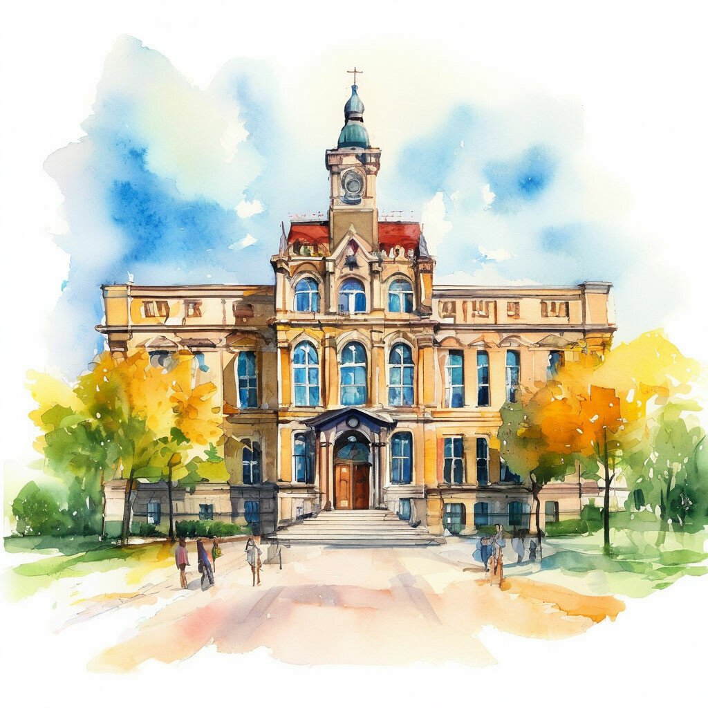 "Choice of educational institution, …" — image created in Shedevrum