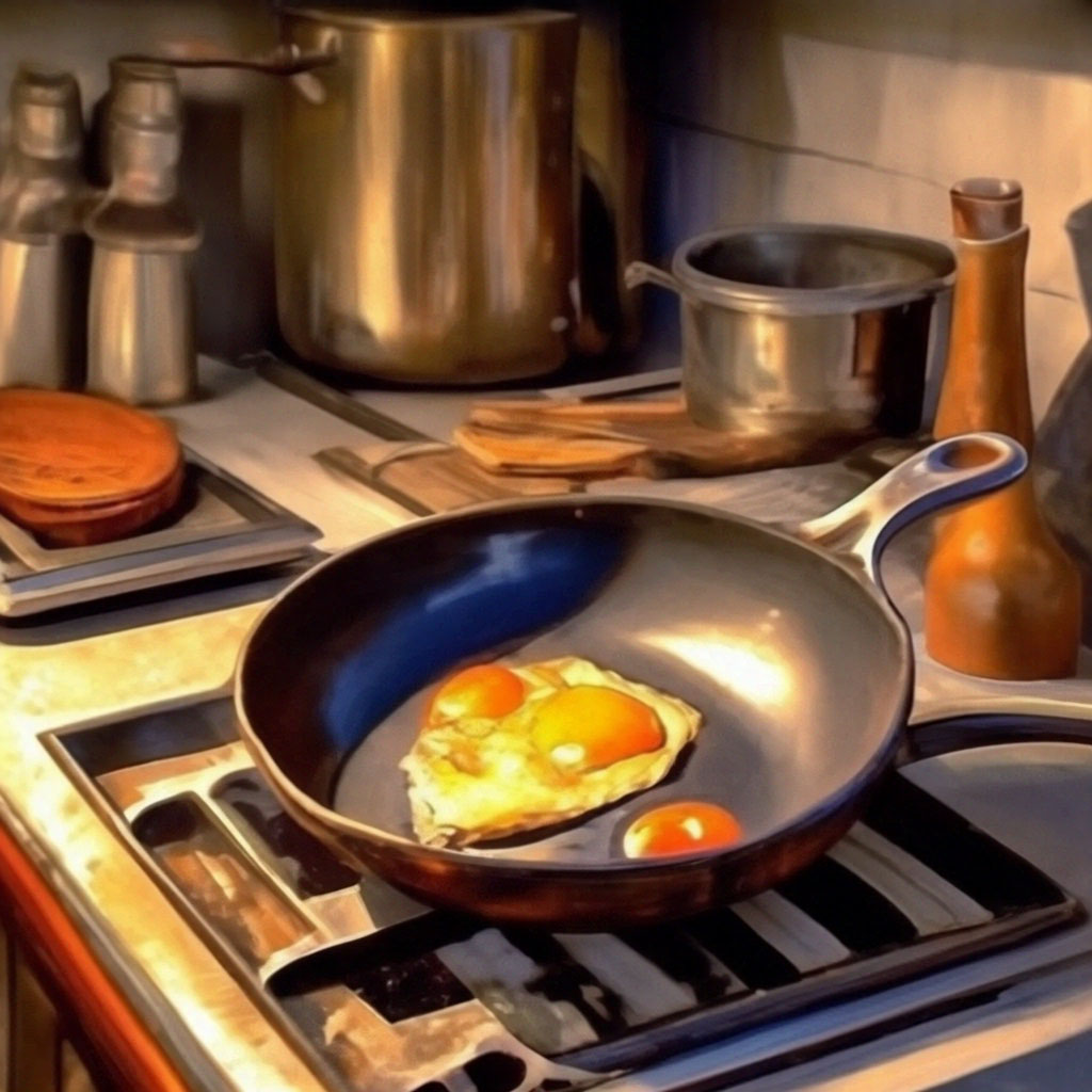 "Don't you know yet? Celebrating the day of the rusty frying pan ...