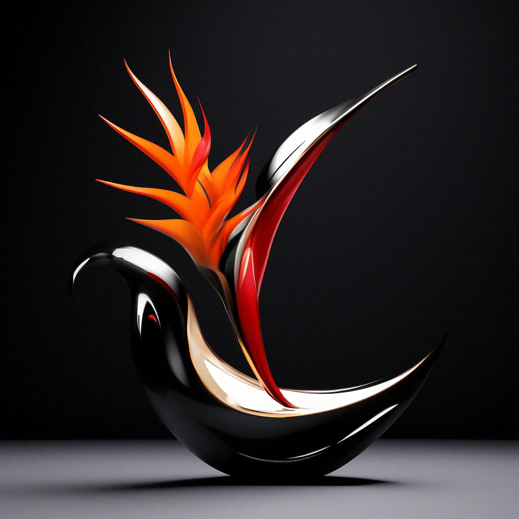"* ikebana, minimalism style, filigree details,clear drawing, luxury ...