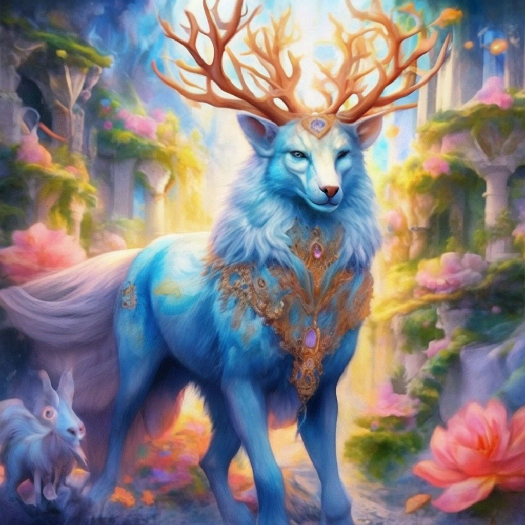 "🌟🌟🌟 a majestic fantasy animal tale where creatures of magic and ...