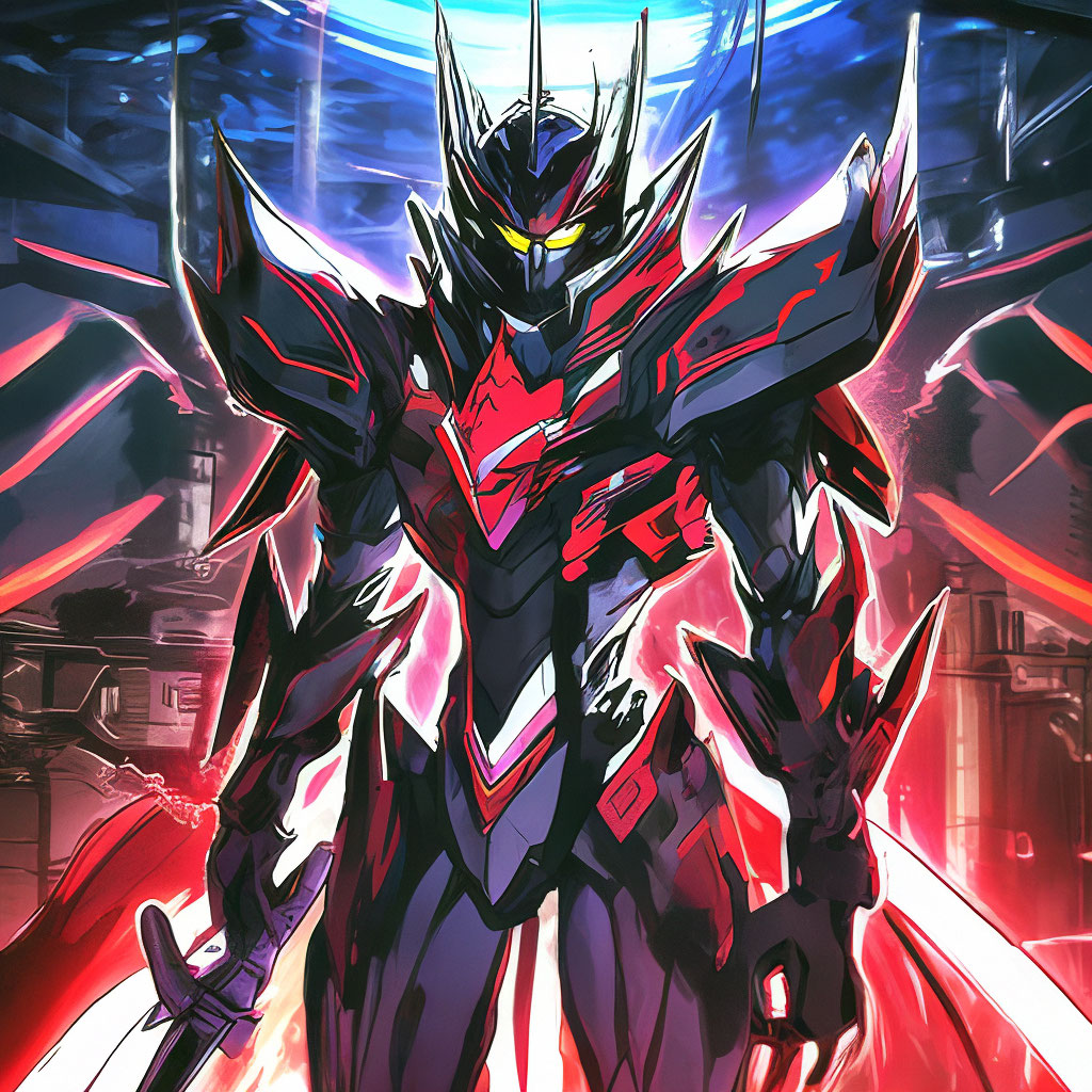 "" The Knightmare Frame is a… | 1_Yuri_1" — image created in Shedevrum