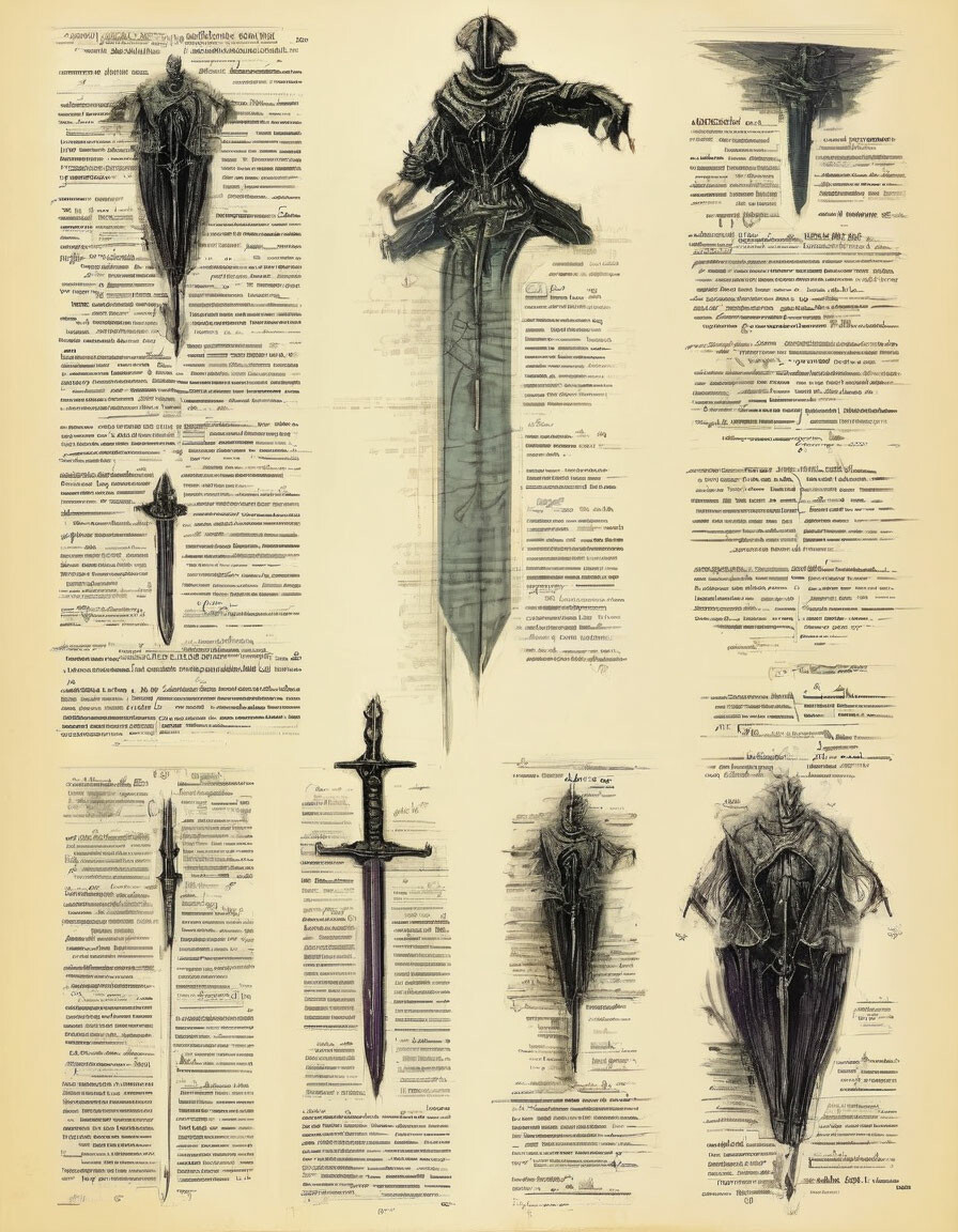 "Movement of the void, sword technique…" — image created in Shedevrum