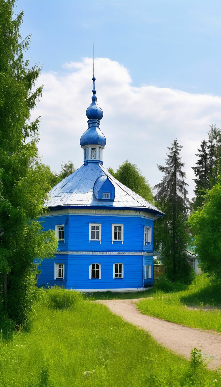 "Semenovsky district, Nizhny Novgorod region" — image created in Shedevrum