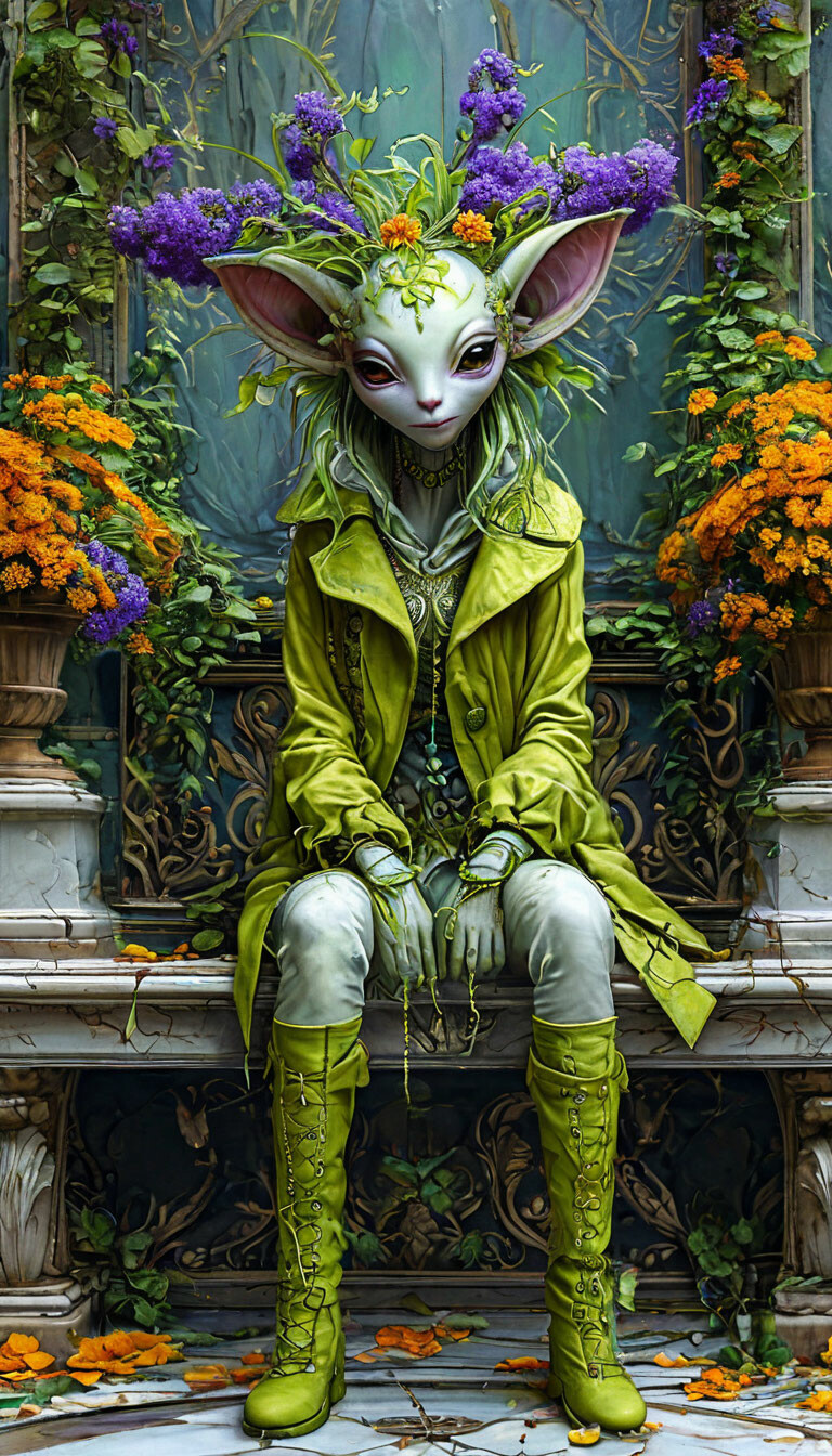 "Color scheme: Crocus, Lime, White grape, bright, saturated. A ...