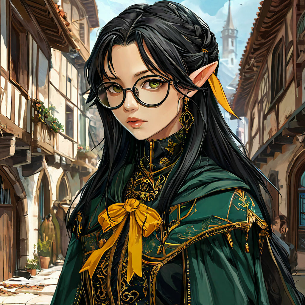 "The aesthetics of fantasy anime style, genshin impact style ...
