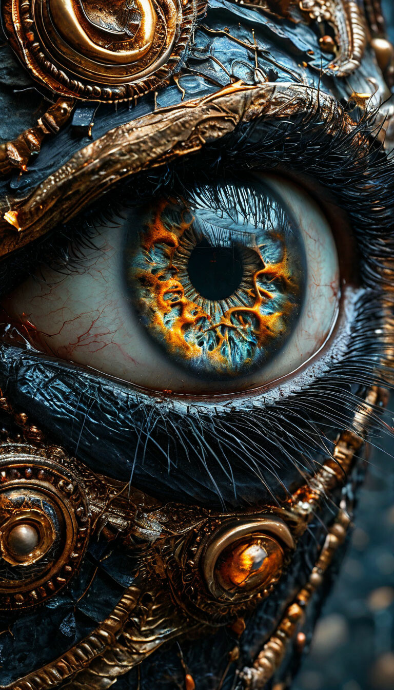 «Глаз Императора Акаши Существа …» — картинка создана в Шедевруме