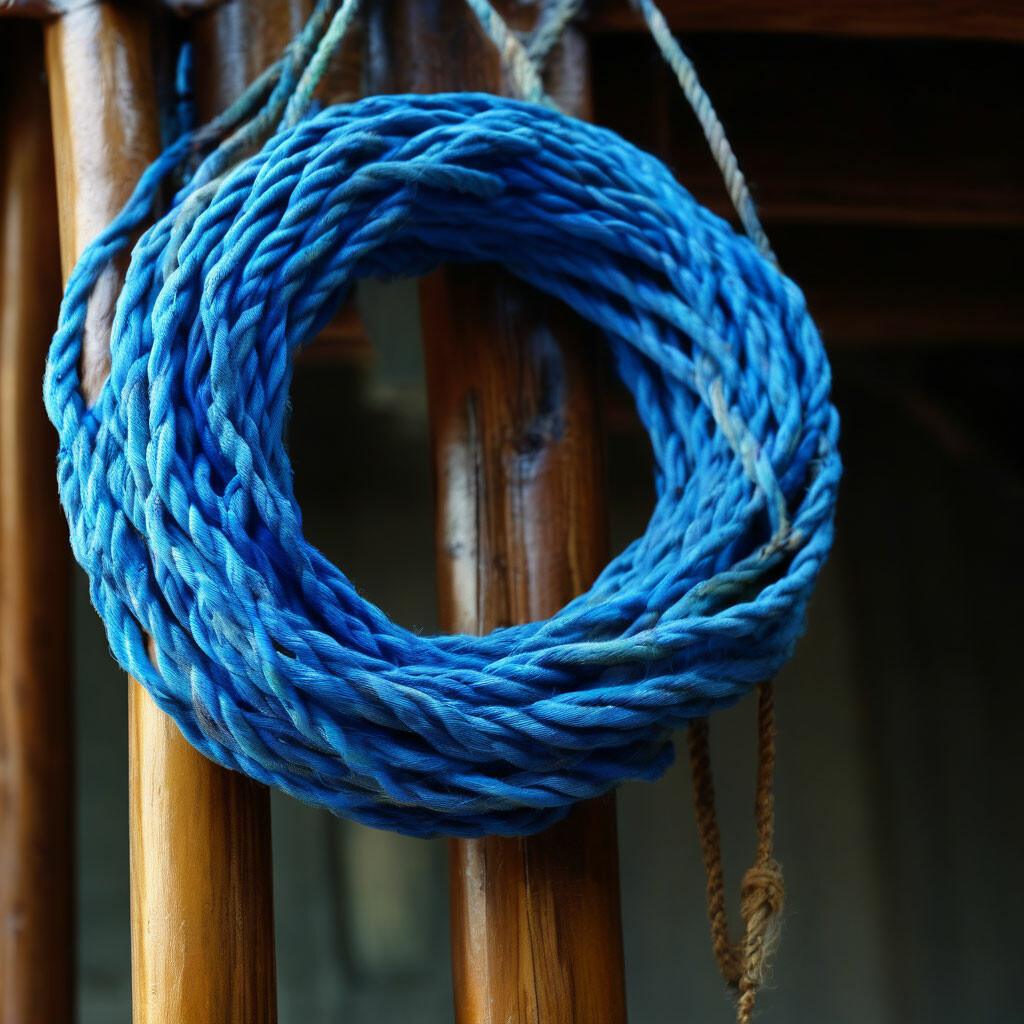 "Magic loop rope fantasy art" — image created in Shedevrum