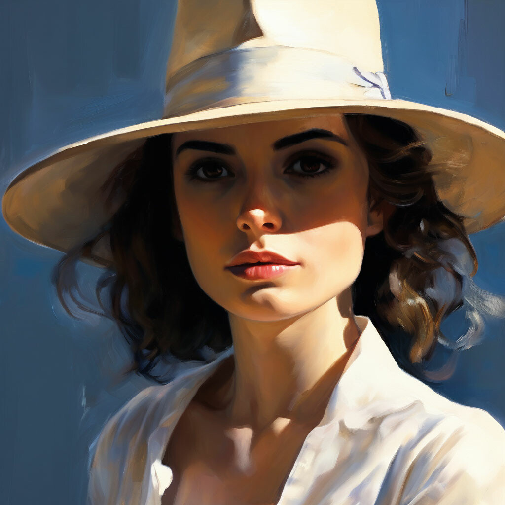 "The style of Ricardo Sanz and Remy LaBarri. Close-up." — image created ...
