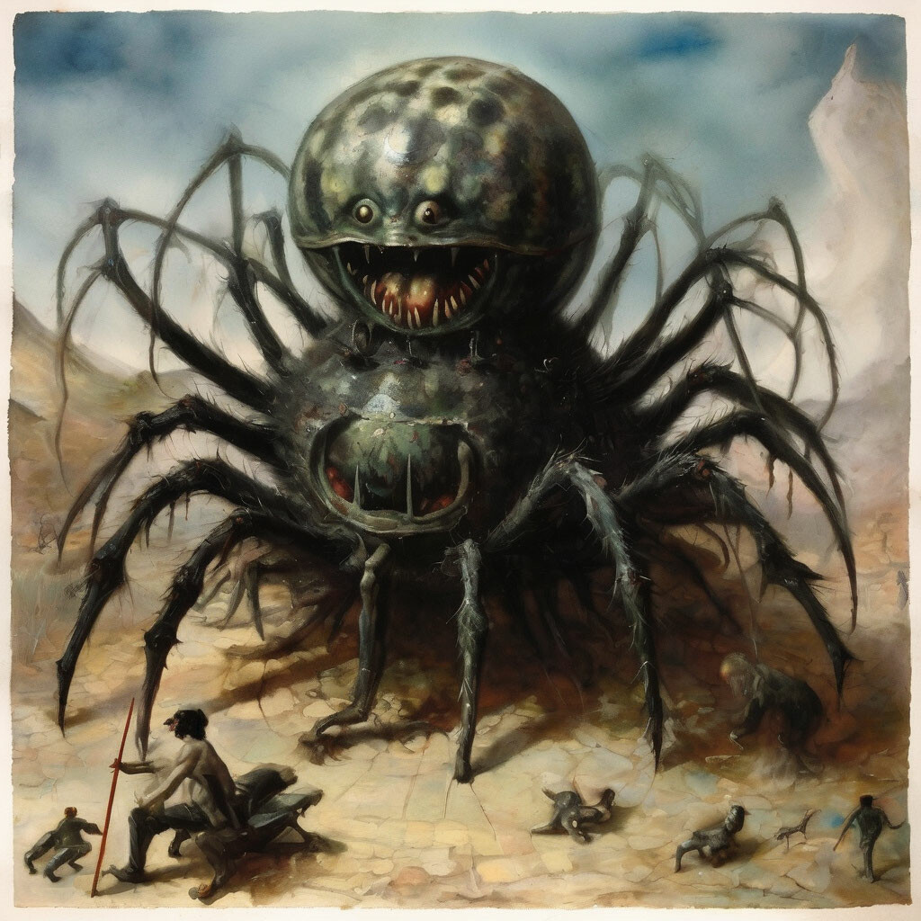 "Multi-watermelon piano on spider traction in hell:general plan ...