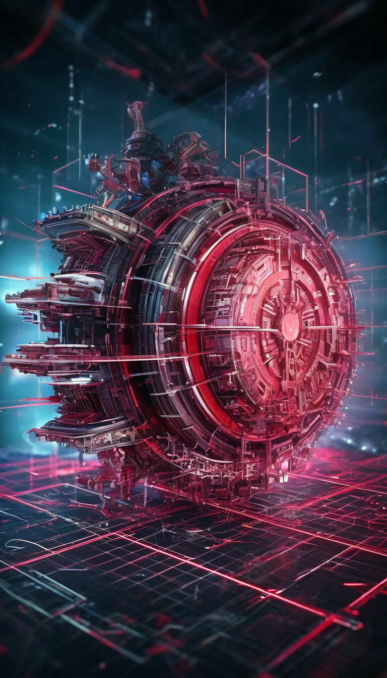 "In style Beeple: a three-dimensional drawing of a subspace ...