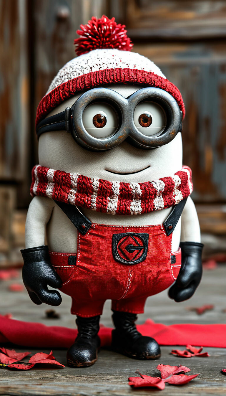 "Red-white minion" — image created in Shedevrum