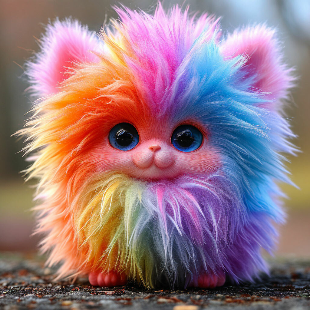 "Something fluffy, something alien, something furry, something ...