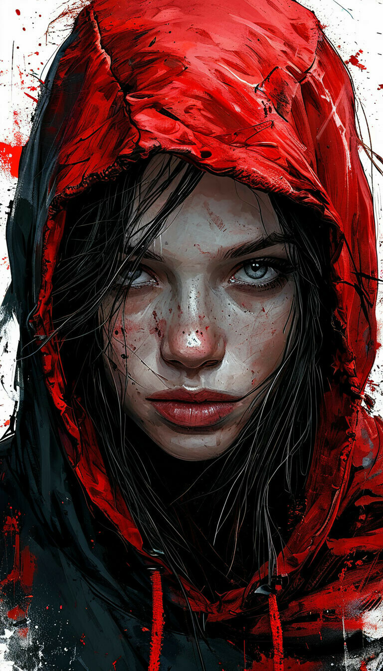 "Dibujo de arte ilustración duro, …" — imagen creada en Shedevrum