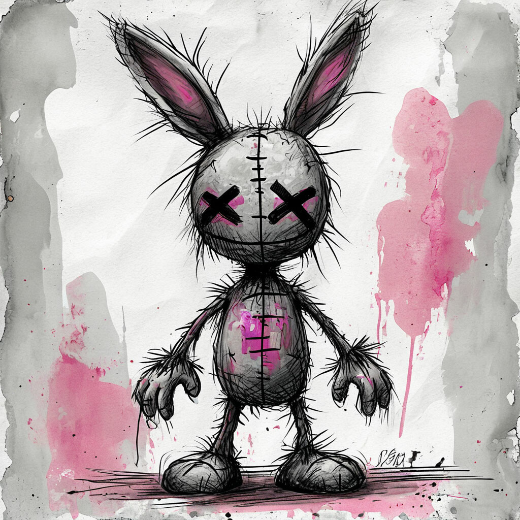 ". blurred watercolor wet streaks,…" — image created in Shedevrum