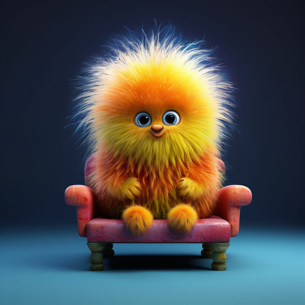 "Forgetting A cartoon image of a …" — image created in Shedevrum