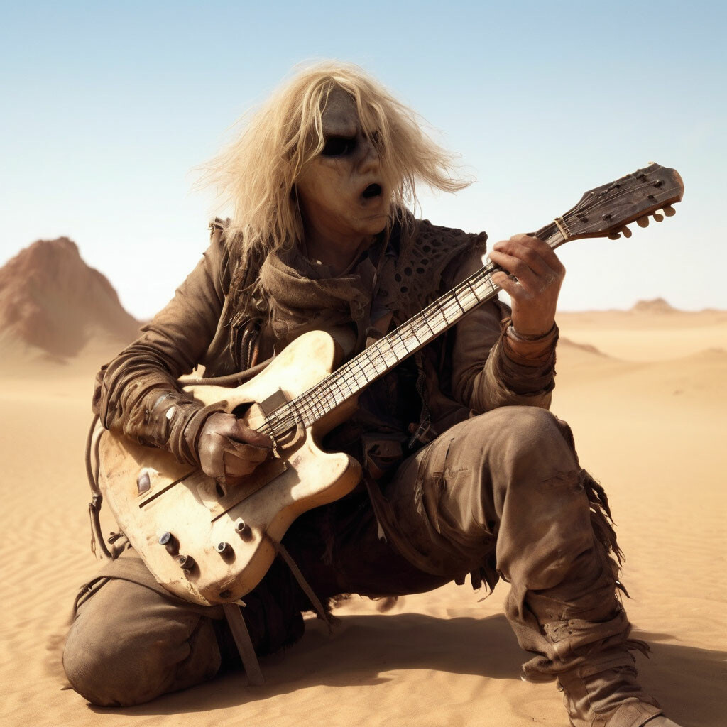 "Mad max fury road, Coma-Doof …" — image created in Shedevrum