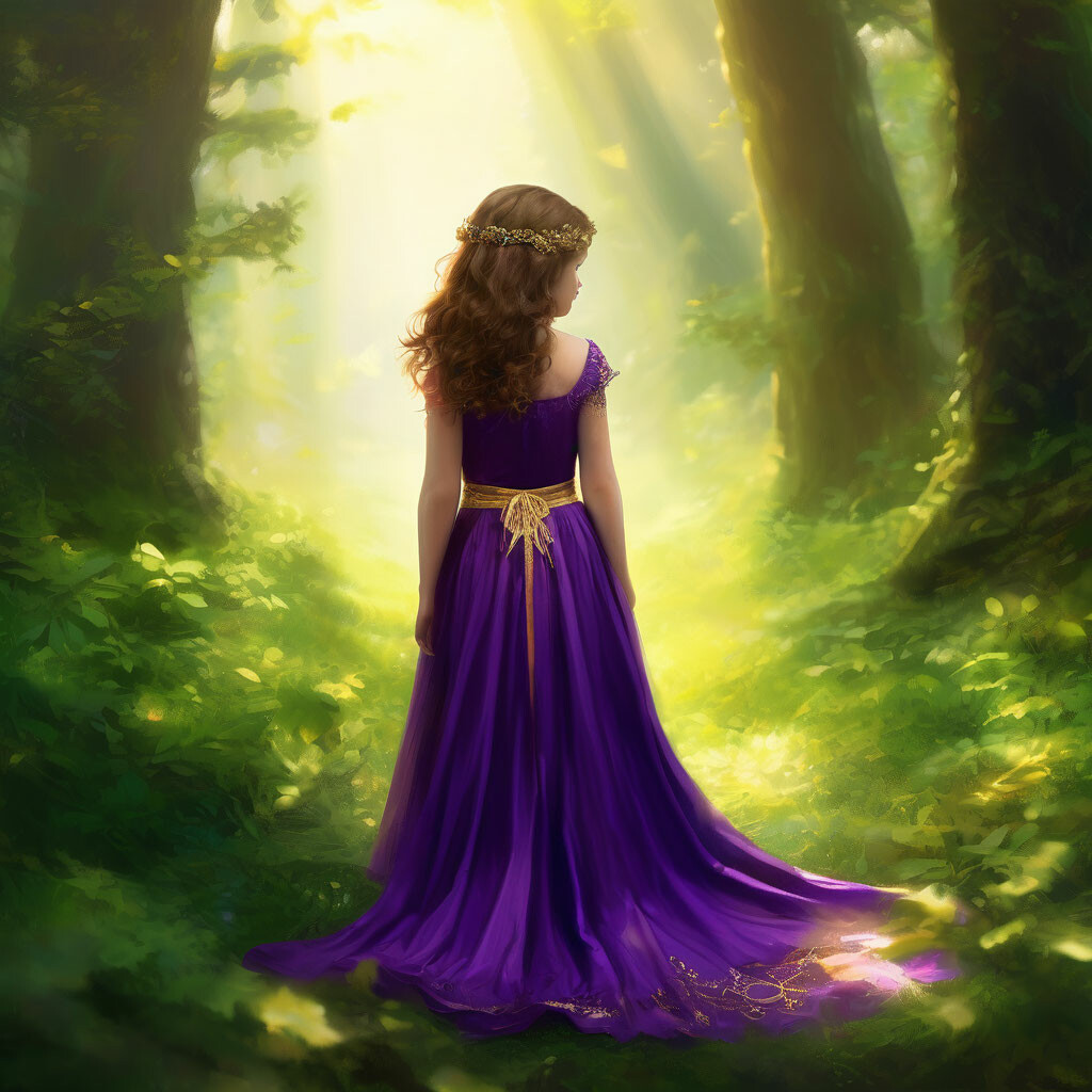 "Girl, nature, princess of Mars" — image created in Shedevrum