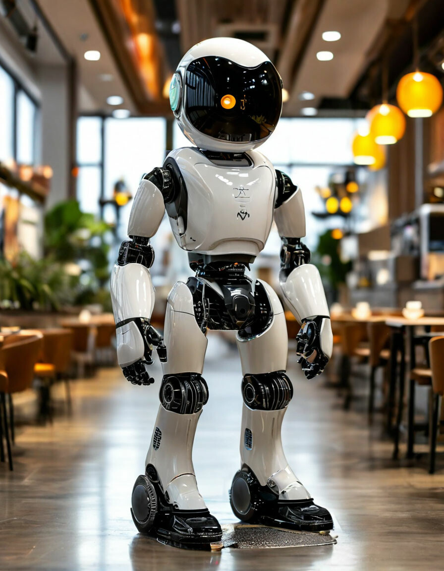 "Smart robot assistants Robots that …" — image created in Shedevrum