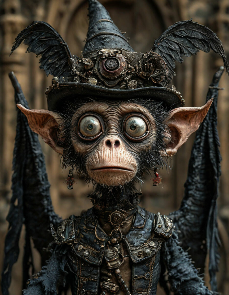 "Flying Monkeys Sandalpunk. Dark …" — image created in Shedevrum
