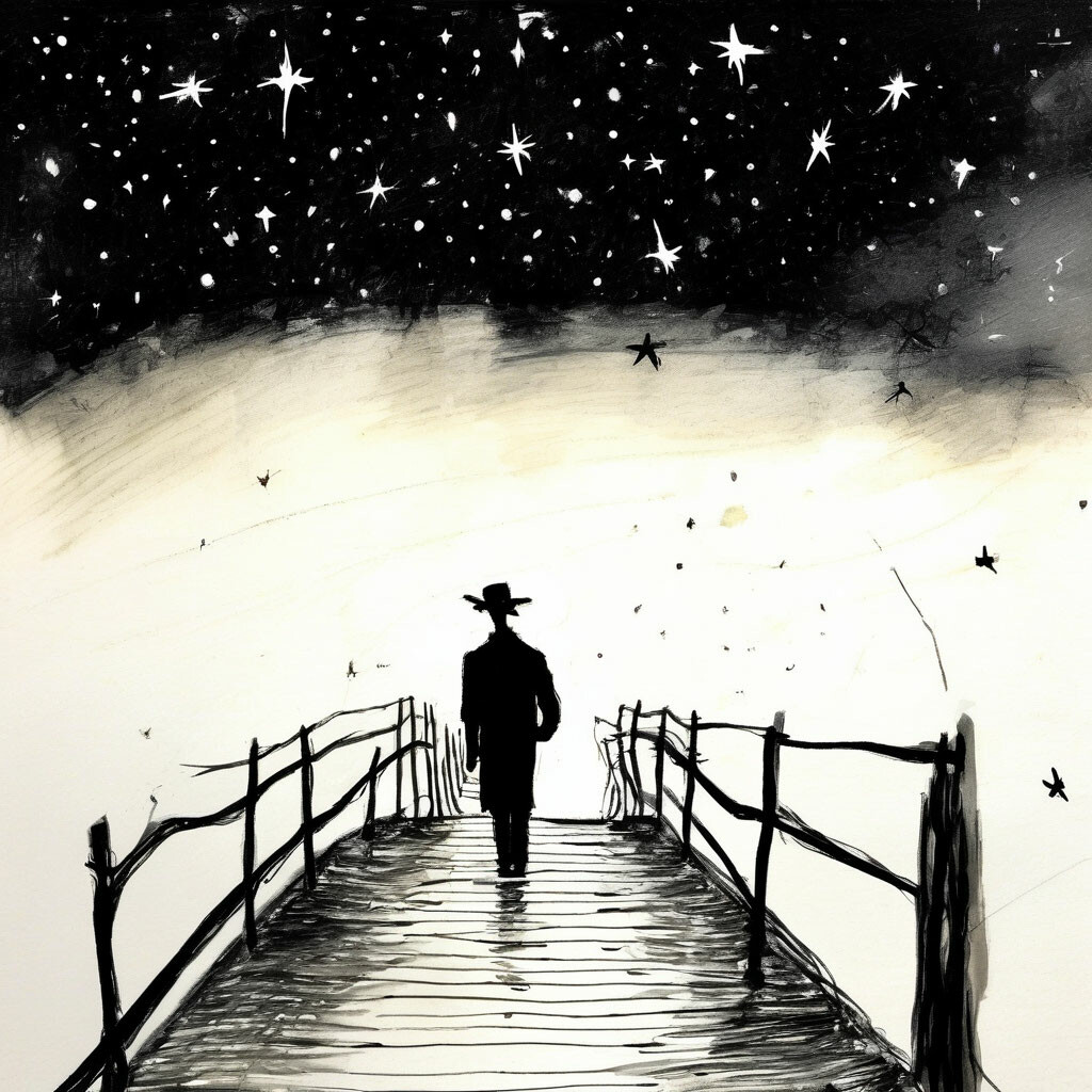 "High - when it comes to ordinary …" — image created in Shedevrum