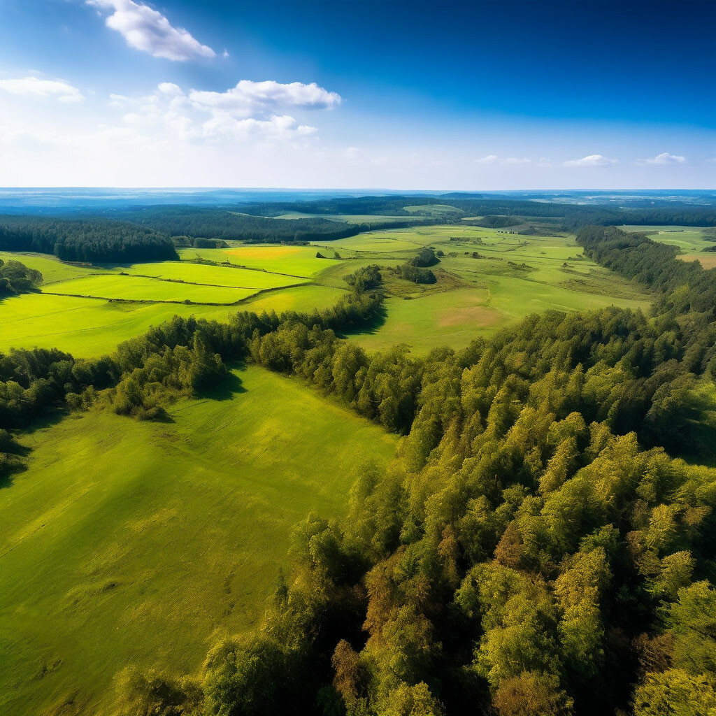 "Beautiful planet earth beautiful landscape from a quadcopter" — image ...