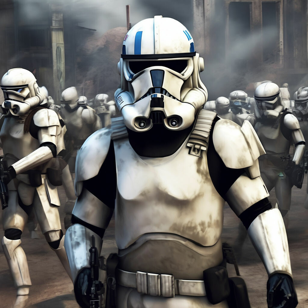 "501 battalion extra realistic large …" — image created in Shedevrum