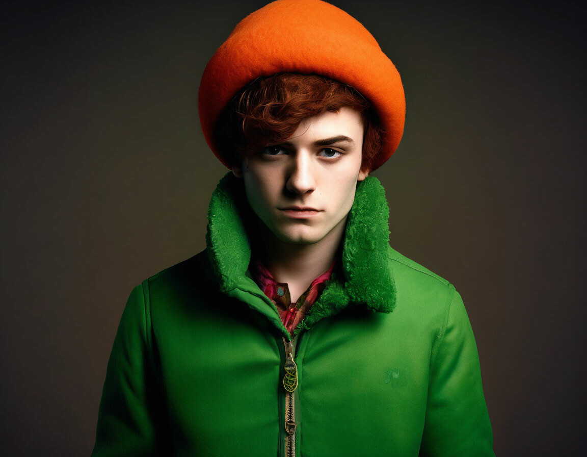 "Kyle Broflovski: He has a …" — image created in Shedevrum