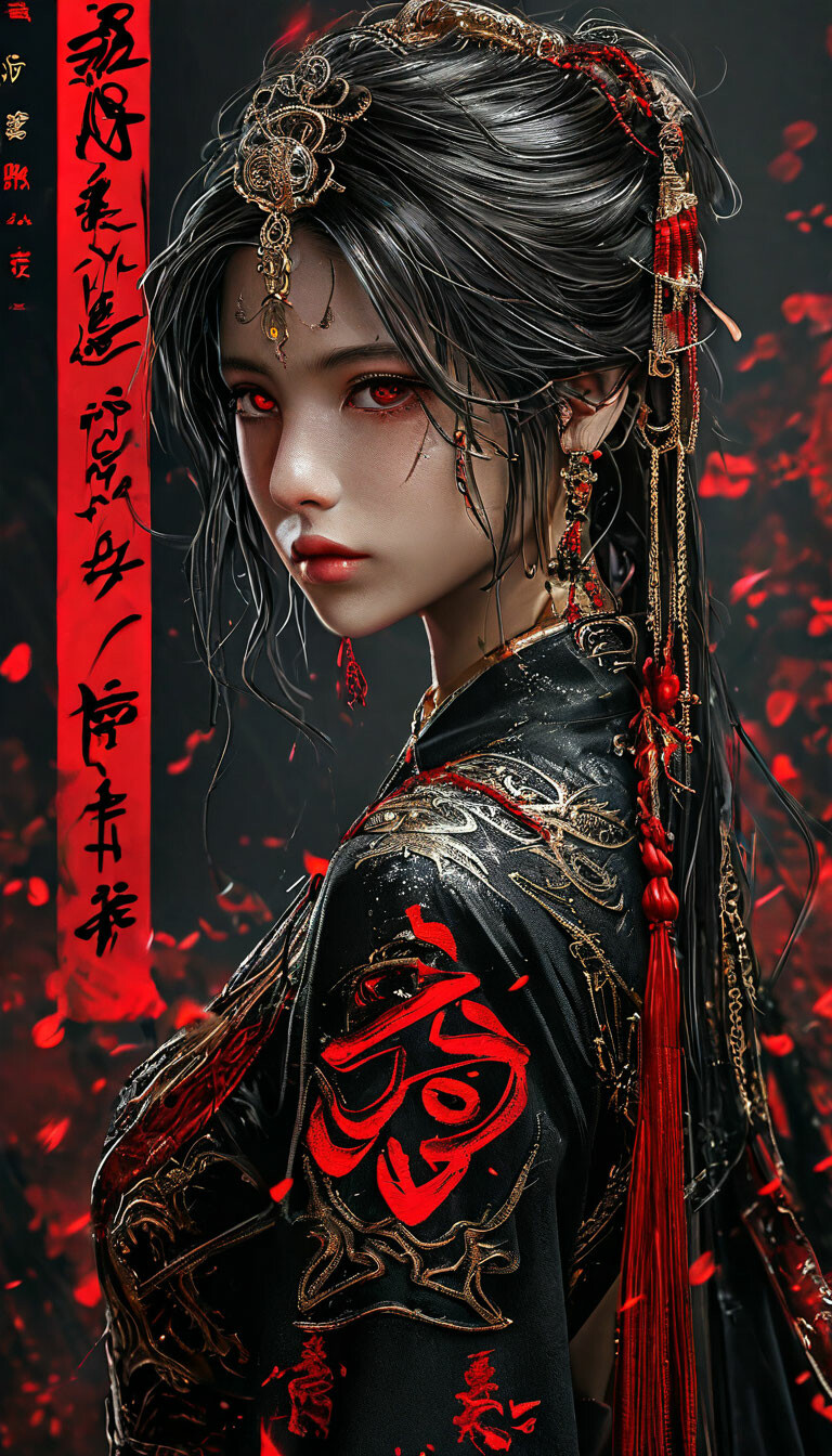 ""Bride of the Demon" aesthetically pleasing, beautiful, realistic ...