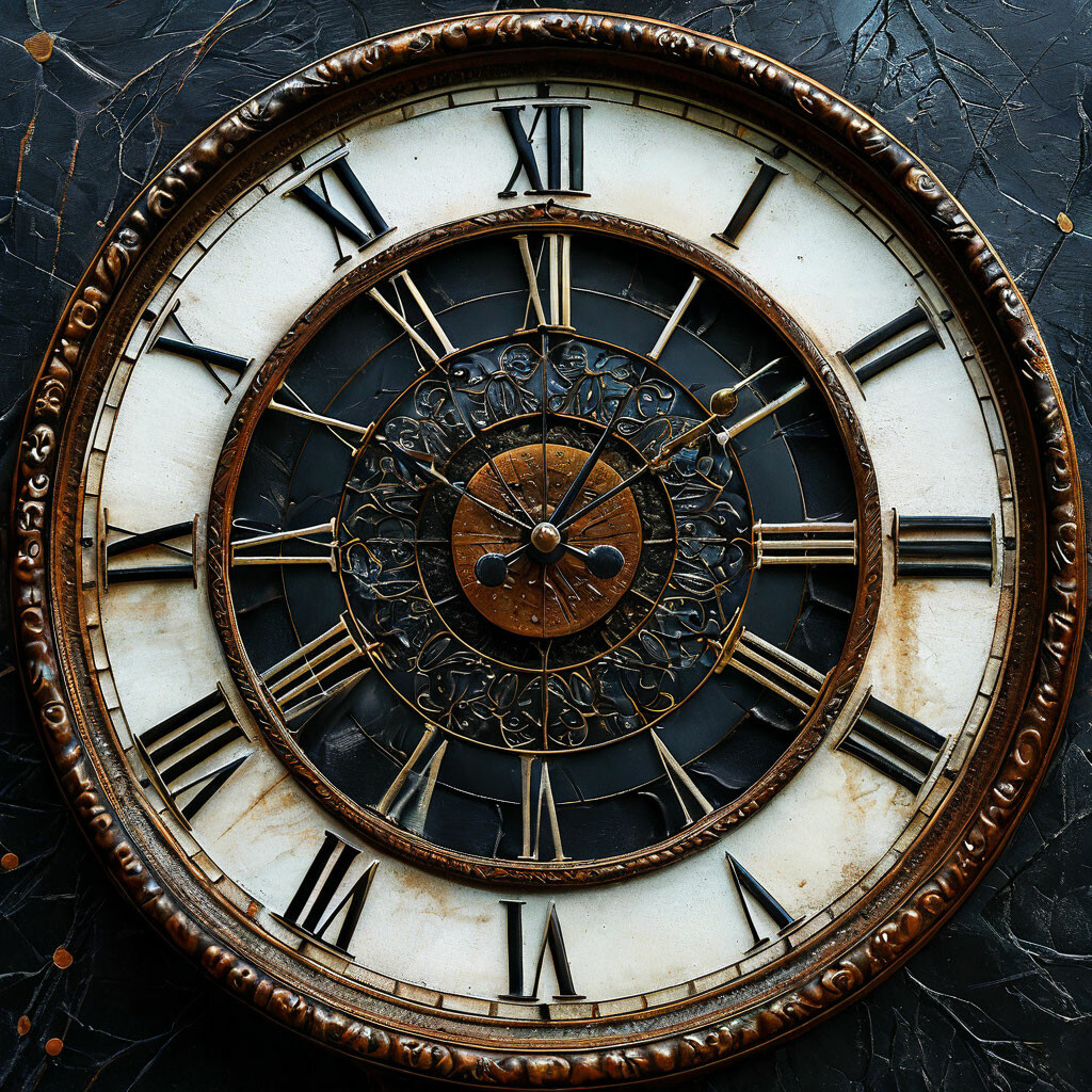 "A circle of numbers from 1 to 36. like a clock." — image created in ...