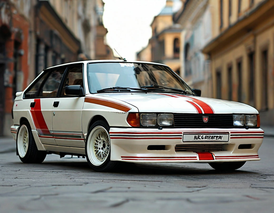 "Moskvich 2141 (AZLK-2141) 1992 tuning…" — image created in Shedevrum