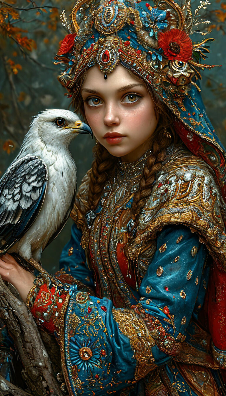 "⚜️ digital art, baroque, fantasy in the style of Vasnetsov oil ...