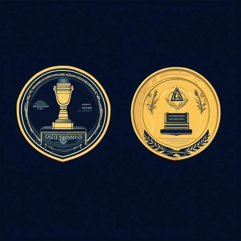 "Come up with a corporate award (badge) for the Faculty of Automation ...