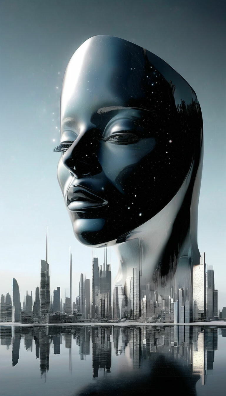 "3D, Phantasm art, neo - surrealism, in the style of Petrina Hicks ...
