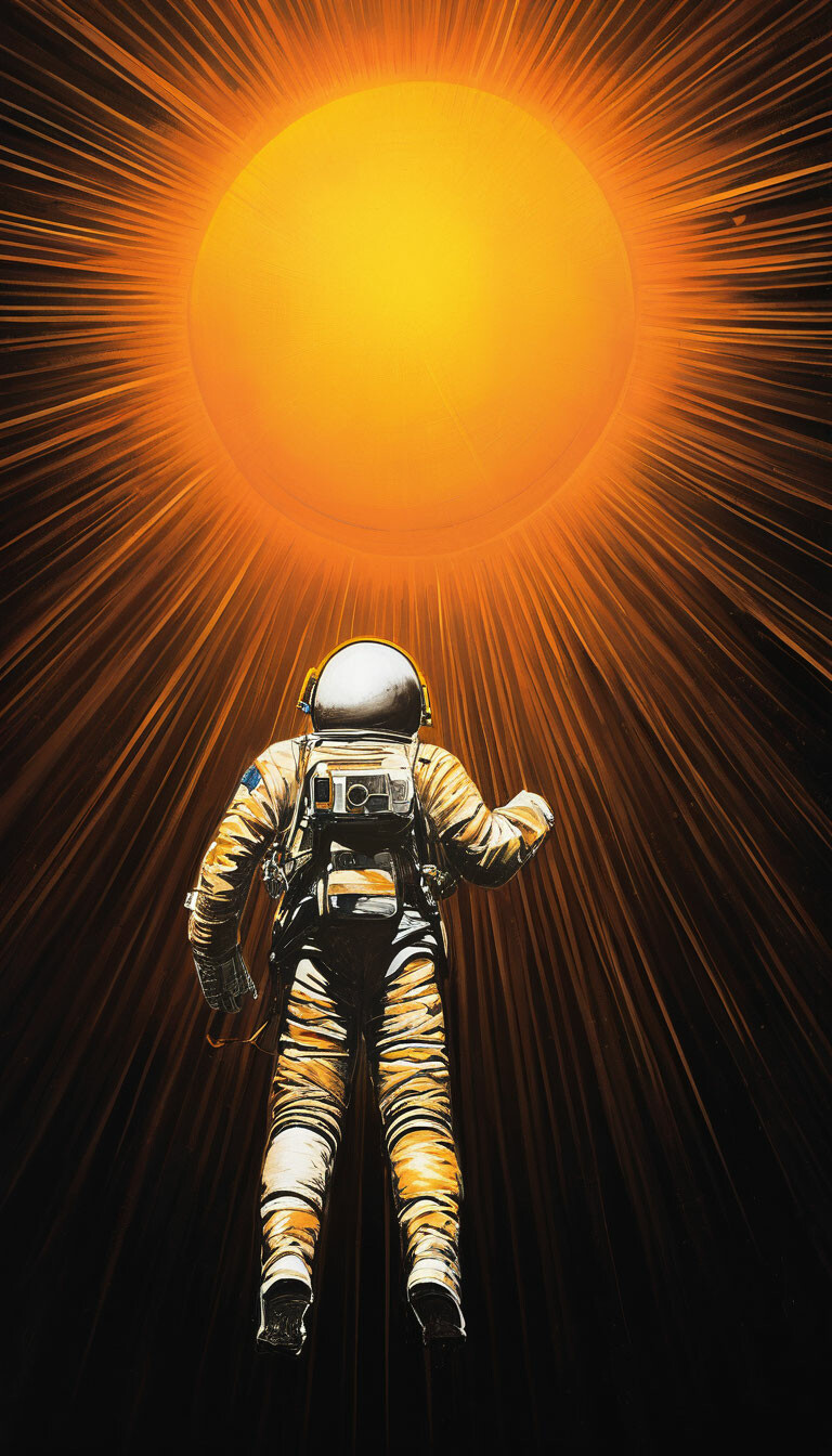 ". the disk of the sun (rays of different shapes radiate from the sun ...
