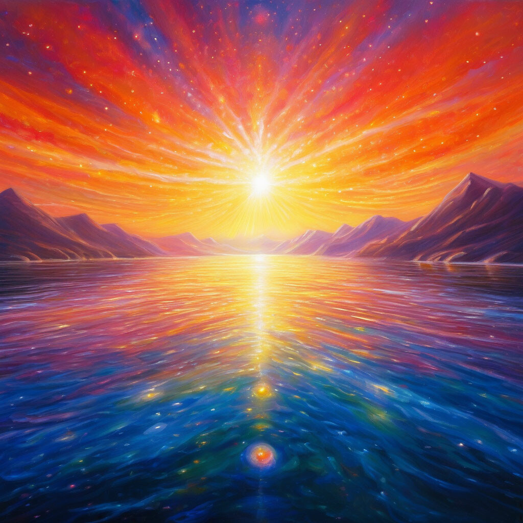 "An ocean of light, an ocean of energy, an ocean of love..." — image ...