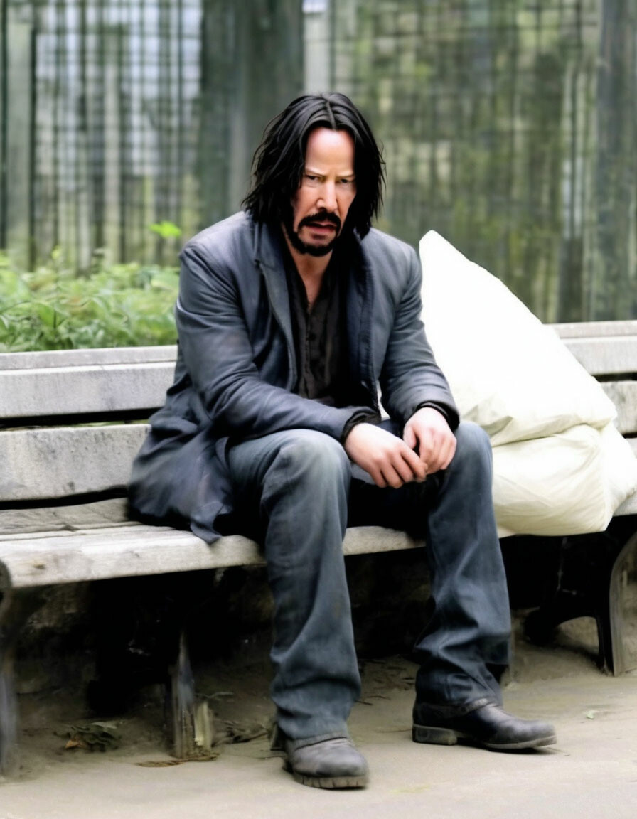 "When I looked at the last Matrix... …" — image created in Shedevrum