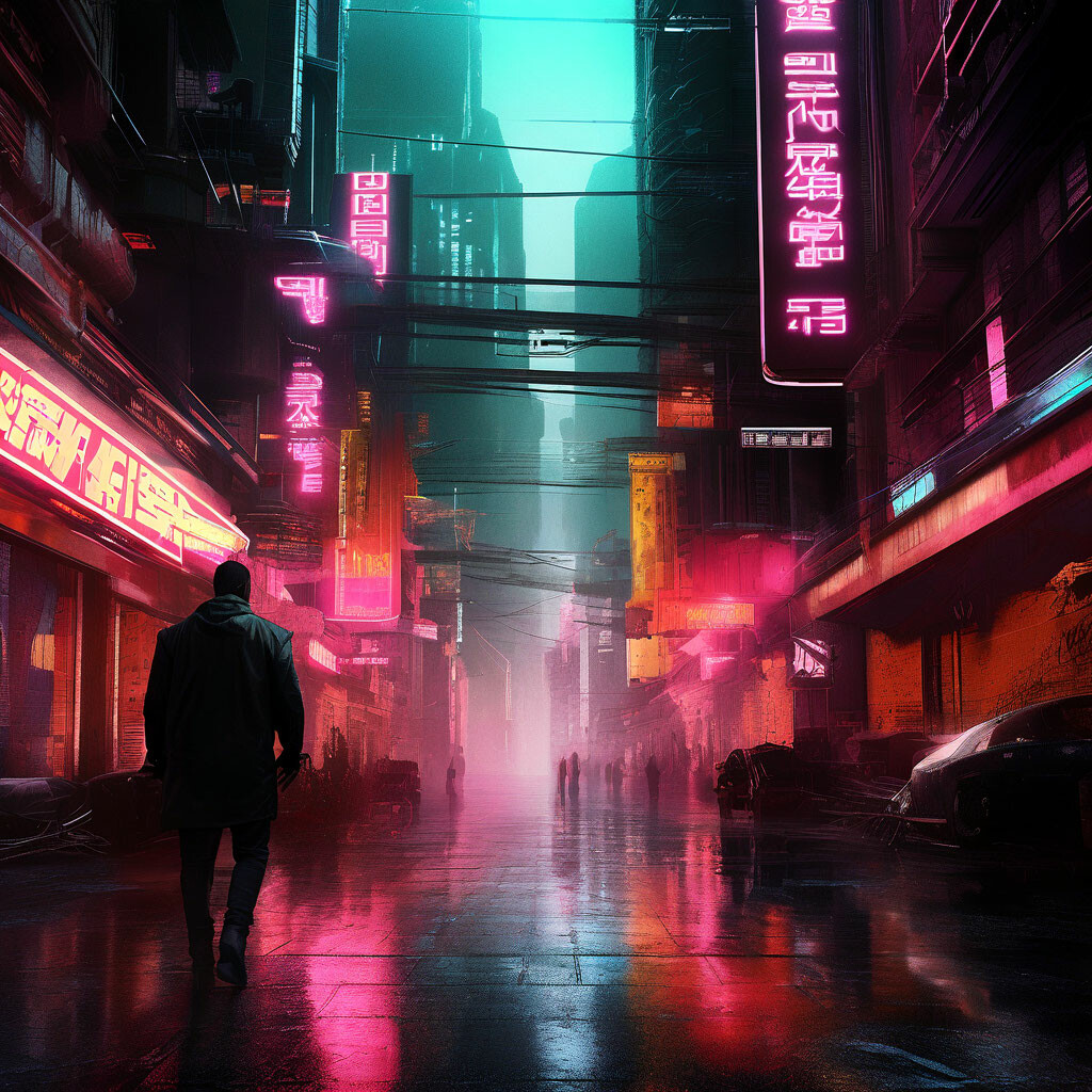 «Blade runner 🏃 2049 cyber punk…» — картинка создана в Шедевруме