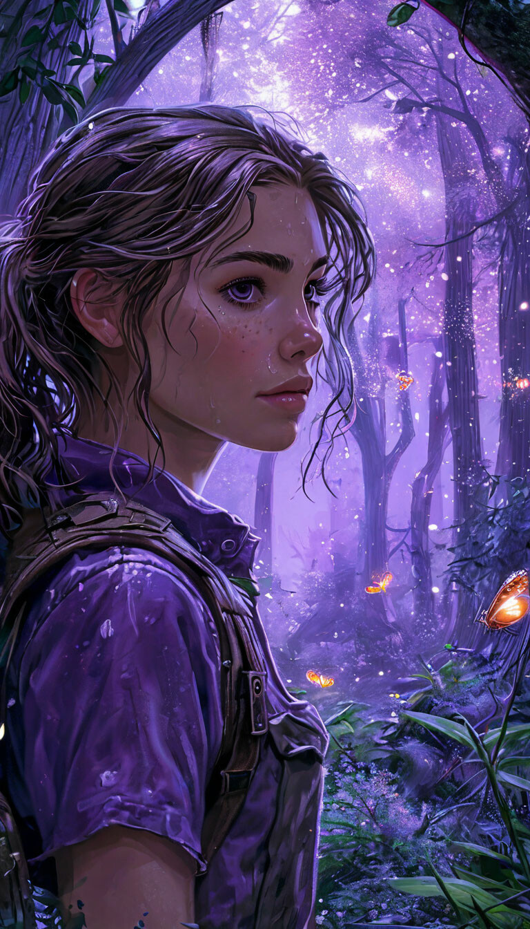 "Close-up. An image of a young …" — image created in Shedevrum