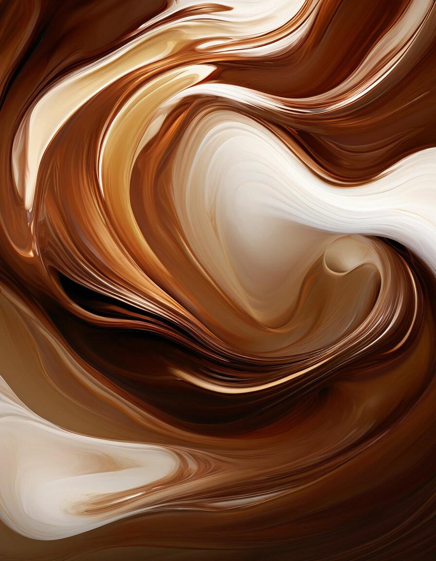 "Background, digital painting, drawing with colored ink, chocolate ...